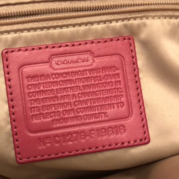 Coach | Bags | Hot Pink Coach Tote | Poshmark
